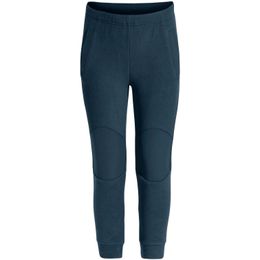 Vaude Mädchen Fleecehose "KIDS PULEX PANTS für Kinder", blau, Gr. 92, unifarben, Fleece, Obermaterial: 100% Polyester, Hosen, für Kinder