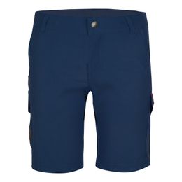 Trollkids M&auml;dchen Shorts "KIDS HAMMERFEST SHORTS", blau, Gr. 152, Obermaterial: 65% Polyester, 35% Baumwolle, Hosen