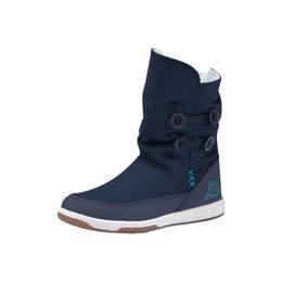 Kappa Damen Winterboots, Gr. 36, blau, Synthetik, Textil, Schuhe, Snowboots, Winterstiefel, Winterschuhe, gefüttert