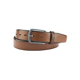 Bernd G&ouml;tz BERND G&Ouml;TZ Herren Lederg&uuml;rtel, braun, Basic, Gr. 100, unifarben, Rindsleder, G&uuml;rtel, mit Schattenkante