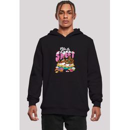 F4NT4STIC Herren Sweatshirt "Scooby Doo Life Is Sweet", schwarz, Gr. XXXL, Obermaterial: 65% Baumwolle, 35% Polyester, Sweatshirts, Herren,Premium