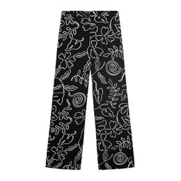 Mango Pants 'LIZA' female Black size 38
