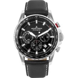 Jacques Lemans Analoguhr Herren Größe One Size schwarz