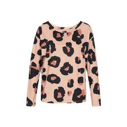 NALLY Shirt 'Fashion Look' Damen Gr&ouml;&szlig;e S nude / pitaya / schwarz