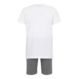 Calvin Klein Underwear Short Pajamas male Grey, White size M