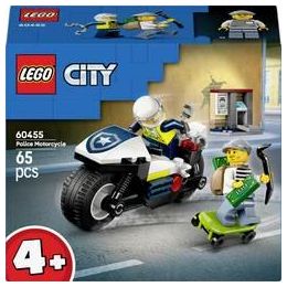 60455 LEGO&reg; CITY Verfolgungsjagd mit dem Polizeimotorrad