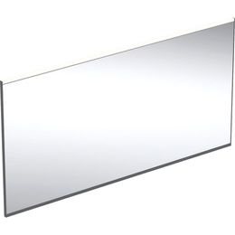 Geberit Option Plus Square Badspiegel 135 cm mit direkter und indirekter Beleuchtung in Schwarz Matt