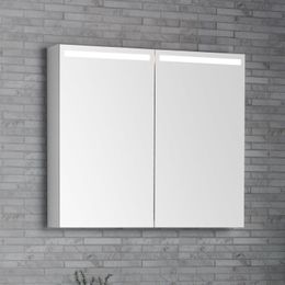 Dansani Mido Top Spiegelschrank ""CH"" mit 2 Türen, 80 cm"