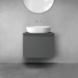 OLTENS Vernal Badmöbel-Set 2-teilig mit Unterschrank mit 1 Schublade und Konsolenplatte 60 x 48,6 cm