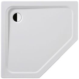 Kaldewei Cornezza 672-1 Fünfeck-Duschwanne 100 x 100 x 2,5 cm mit Antislip