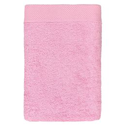 Soft by Perle de Coton Handtuch ''Epo'' in Rosa - 74% | Gr&ouml;&szlig;e 100x150 cm | Badtextilien
