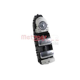 METZGER Schalter, Fensterheber Fahrerseitig 3-polig für MERCEDES-BENZ 2139050000 A2139050000 A20590567119051 0916979