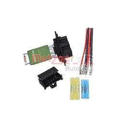 METZGER Widerstand, Innenraumgebläse 4-polig für CITROËN/PEUGEOT FIAT OPEL 6480.55 6450.XR 77364061 0917697