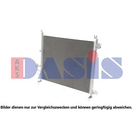 AKS DASIS Kondensator, Klimaanlage für NISSAN 921101HC0A 921101HC4A 072077N