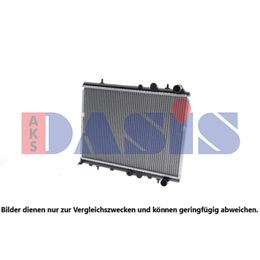 AKS DASIS Kühler, Motorkühlung für CITROËN/PEUGEOT 1330K1 1330W4 160103N