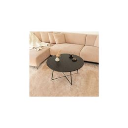 Home Deluxe Couchtisch Rund NOVARA - Farbauswahl Dark Oak