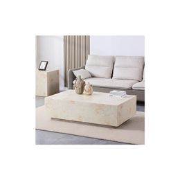 Home Deluxe Couchtisch Marmor AMIRI XXL Sandstein