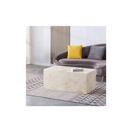 Home Deluxe Couchtisch Marmor AMIRI L Sandstein