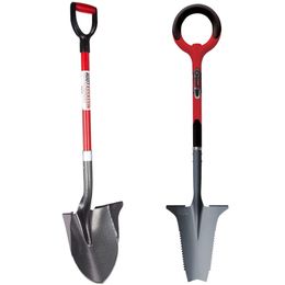 Root Slayer&reg; Radius Garden Wurzelspaten + Schaufel mit Stiel Root Slayer Set Root Assassin