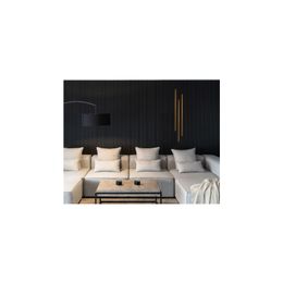 Home Deluxe Dekoleiste f&uuml;r Akustikpaneel FIRE &ndash; 3er Set Gold 110 cm