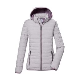G.I.G.A. by Killtec Steppjacke "GS 63 WMN QLTD JCKT_Uyaka", Damen, Gr. 40, lila (pflaume), Obermaterial: 100% Polyester;Futter: 100% Polyester;Füllung: 100% Polyester, G.I.G.A. DX BY KILLTEC, Jacken Steppjacke, Steppjacke: wasser- und windabweisend, atmungsaktiv, abzippbare Kapuze