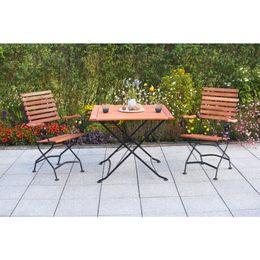 Merxx Schlossgarten Set 3tlg. Klapptisch