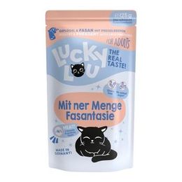 Lucky Lou Nassfutter Katze Adult Gefl&uuml;gel und Fasan 16x125 g