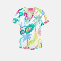LIEBLINGSST&Uuml;CK LIEBLINGSST&Uuml;CK Blouse 'Marcellina' female size M Royal blue / Emerald / Magenta / White