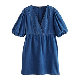next Kleid Damen Gr&ouml;&szlig;e 36 blau Winterkleid