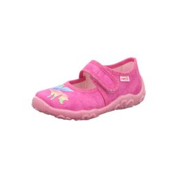 Superfit Hausschuh 'Bonny' M&auml;dchen Gr&ouml;&szlig;e 35 t&uuml;rkis / mint / apfel / pinkmeliert