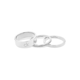 Calvin Klein Ring Damen Gr&ouml;&szlig;e 56 silber