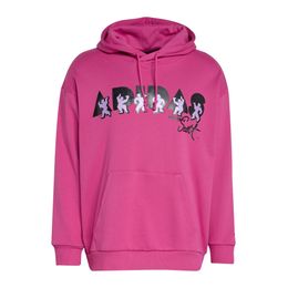 adidas Sportswear Sweatshirt 'Adidas x Jeremy Scott' Herren Gr&ouml;&szlig;e XL flieder / pink / schwarz
