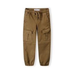 MINOTI Cargohose Jungen Gr&ouml;&szlig;e 116/122 braun