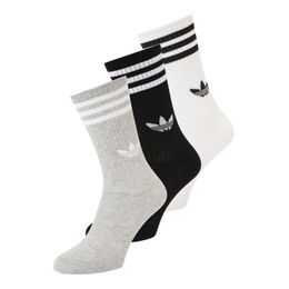 adidas originals Socken Damen Gr&ouml;&szlig;e 46/48 grau / schwarz / wei&szlig;