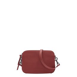 Damen Umhängetasche "Crossbody CARRY OVER HARRIS", Liebeskind Berlin, rot, Leder, Taschen, Mini Bag, Schultertasche, Handtasche Damen