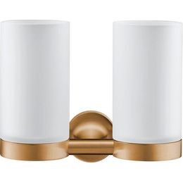 Duravit Starck T Zahnputzbecher Bronze Geb&uuml;rstet 170x98x140 mm - 0099480400 0099480400