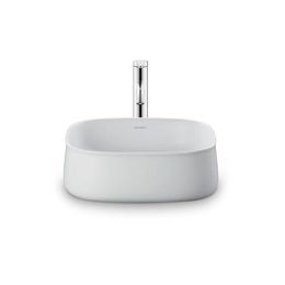 Duravit Zencha Aufsatzbecken Wei&szlig; Seidenmatt, 420 mm - 23734232791 23734232791