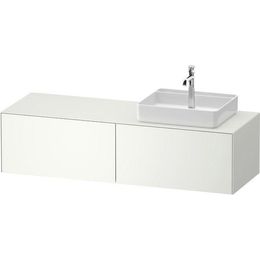 Duravit White Tulip Konsolenwaschtischunterbau wandh&auml;ngend Wei&szlig; Seidenmatt 1300x550x408 mm - WT4864R WT4864R36360000