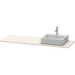 Duravit XSquare Konsole Taupe Supermatt 1600x550x16 mm - XS060HR8383 XS060HR8383