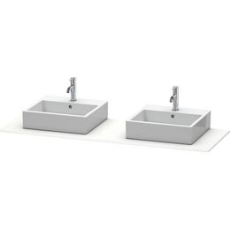 Duravit XSquare Konsole Wei&szlig; Supermatt 1600x550x16 mm - XS063HB8484 XS063HB8484
