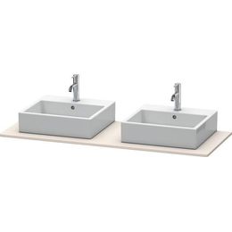 Duravit XSquare Konsole Taupe Supermatt 1400x550x16 mm - XS063GB8383 XS063GB8383