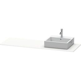 Duravit XSquare Konsole Wei&szlig; Supermatt 1600x550x16 mm - XS060HR8484 XS060HR8484