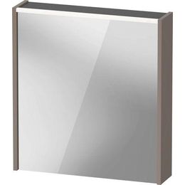 Duravit D-Code Spiegelschrank mit LED Beleuchtung 1 T&uuml;r, T&uuml;ranschlag links DC7105L43430000