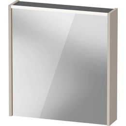 Duravit D-Code Spiegelschrank mit LED Beleuchtung 1 T&uuml;r, T&uuml;ranschlag links DC7105L91910000