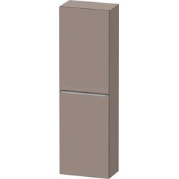 Duravit D-Neo Halbhochschrank Basalt Matt 400x240x1320 mm - DE1318L70430000 DE1318L70430000