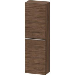 Duravit D-Neo Halbhochschrank Nussbaum dunkel Matt 400x240x1320 mm - DE1318L70210000 DE1318L70210000