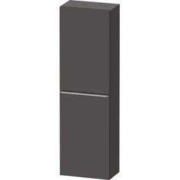 Duravit D-Neo Halbhochschrank Graphit Matt 400x240x1320 mm - DE1318L70490000 DE1318L70490000