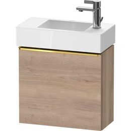 Duravit D-Neo Waschtischunterschrank wandh&auml;ngend T&uuml;r:1, TA:RE, Gr:Gold Pol DE4219R34550000