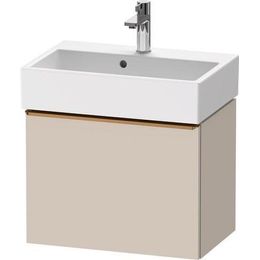 Duravit D-Neo Waschtischunterbau wandh&auml;ngend Taupe Matt 584x372x440 mm - DE4229004910000 DE4229004910000