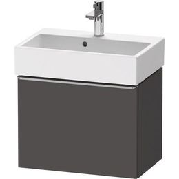 Duravit D-Neo Waschtischunterbau wandh&auml;ngend Graphit Matt 584x372x440 mm - DE4229070490000 DE4229070490000